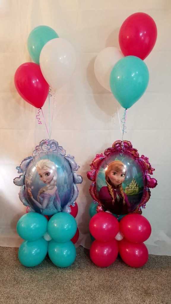 Frozen Mini Columns - Balloons By Design